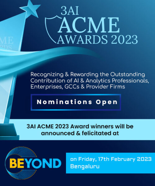 3AI - AI | Analytics | Thought Leadership | Networking | Networking